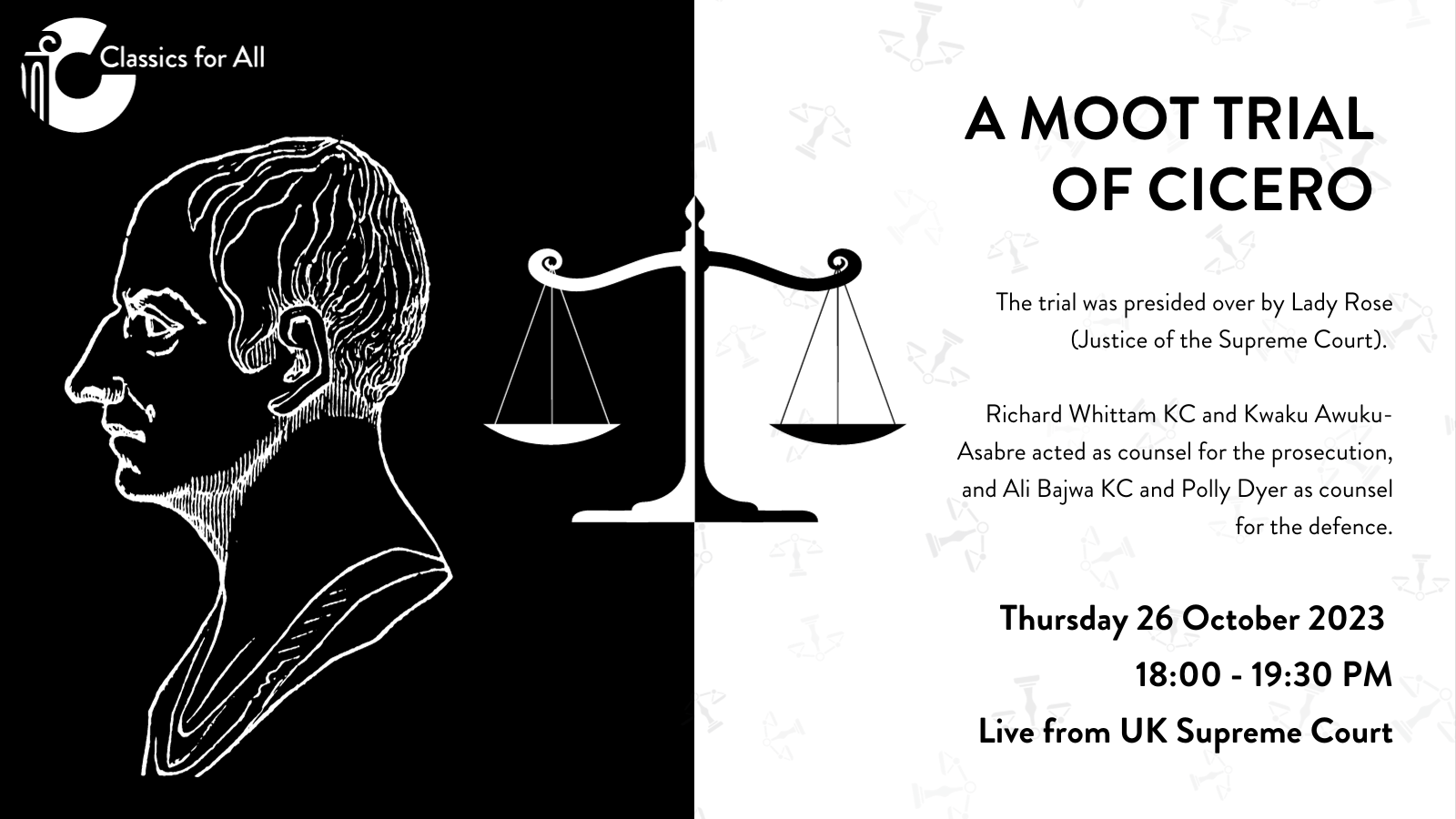 Moot Trial of Cicero | classicsforall.org.uk